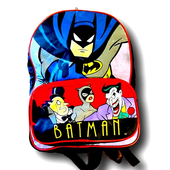 Accessories | Batman The Animated Series Vintage 9s Backpack | Poshmark